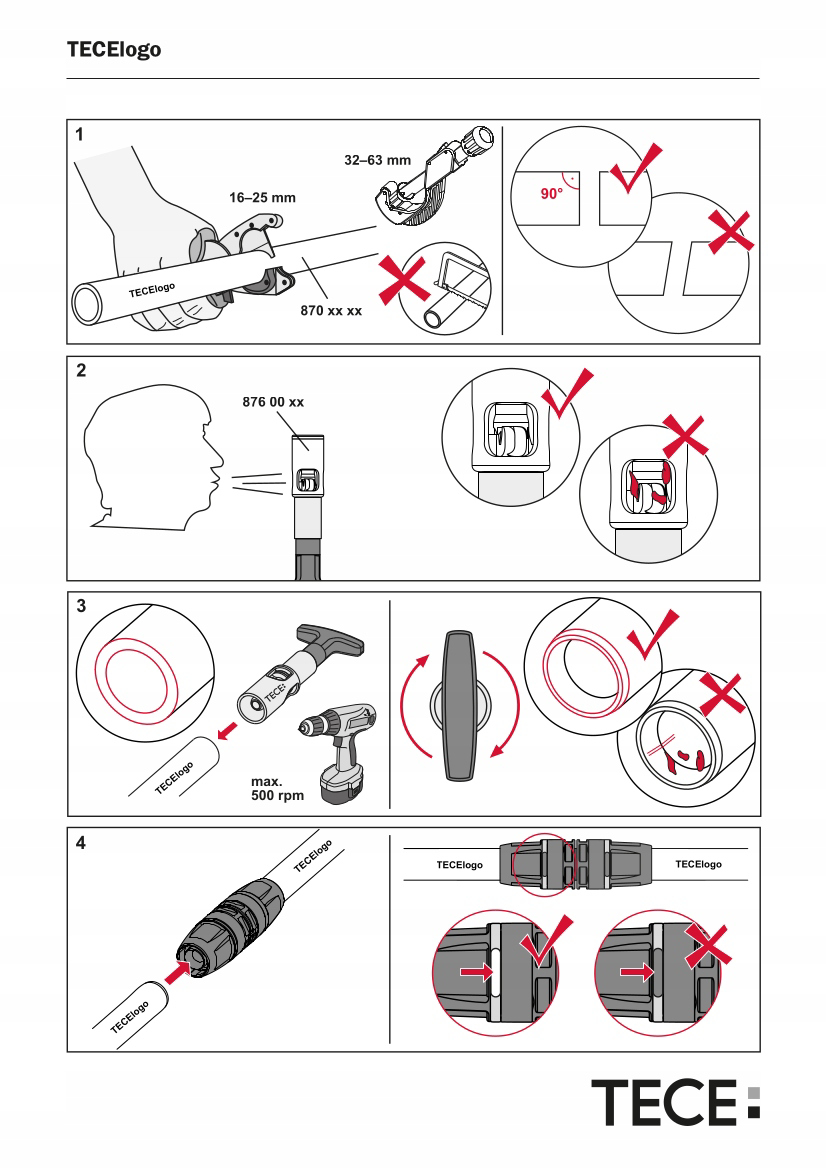 Rura PE-RT / AL / PE-RT wielowarstwowa 16x2,0 mm Tece LOGO - Protor